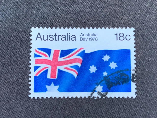 1978 AUSTRALIA DAY 18C Australian Flag - Fine Used EUR 0,46 - PicClick FR