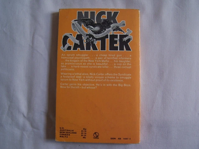 NICK CARTER THE DEVIL'S DOZEN Paperback TANDEM 1974 EUR 4,10 - PicClick IT