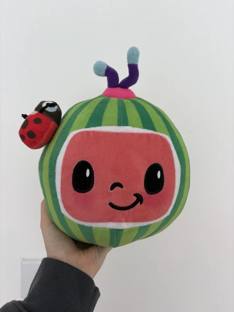 COCOMELON MELON WATERMELON Soft Squish Plush Doll Lady Bug Moonbug Baby ...