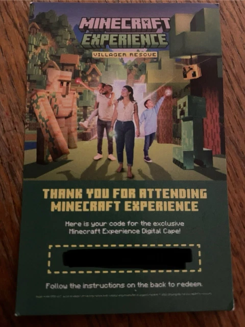 MINECRAFT EXCLUSIVE FROM London Experience Digital Cape Code ...