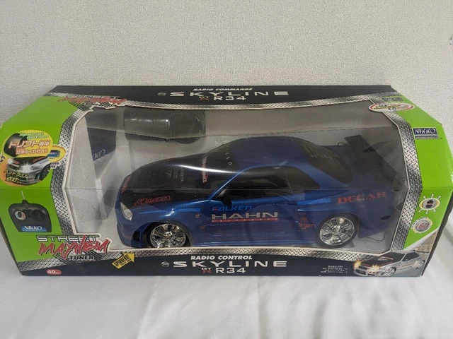 SKYLINE R34 GTR Nikko Radio Control Remote £143.04 - PicClick UK