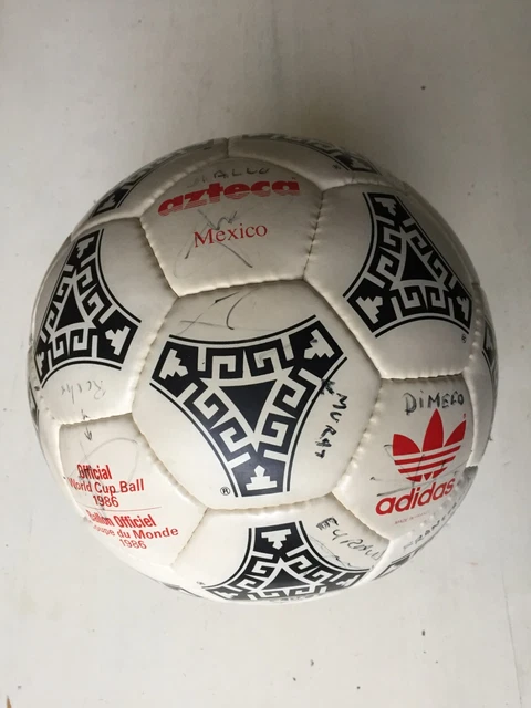 ADIDAS AZTECA MÉXICO official world cup 1986 Made in France Olympique ...