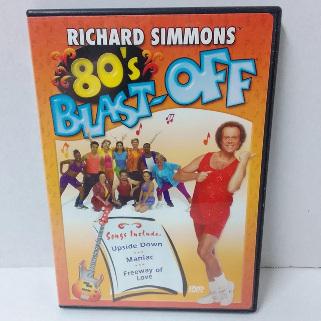 RICHARD SIMMONS DVD 80s Blast-Off Exercise Video $9.00 - PicClick CA