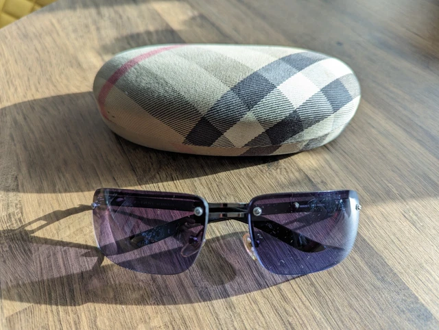 BURBERRY BY SAFILO Sunglasses, Purple Tint With Box - B8928/S £125.48 - PicClick UK