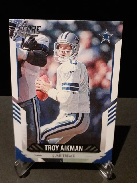 TROY AIKMAN SCORE 2021 Panini Trading Karte Card Dallas Cowboys Nfl EUR ...
