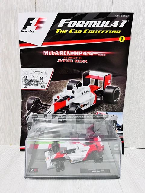 FORMULA 1 THE Car Collection Issue #1 McLaren MP 4/4 1988 - Ayrton ...