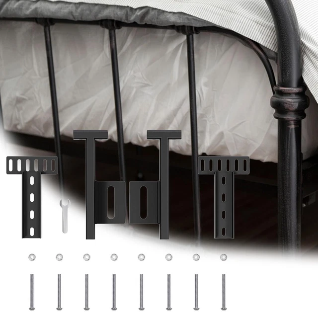 ADJUSTABLE HEADBOARD BRACKETS Stand Kit Maintenance Universal Nuts ...