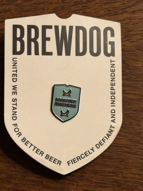 BREWDOG, NEW DESIGN Doghouse Edinburgh Bar Pin Badge, £26.70 - PicClick UK