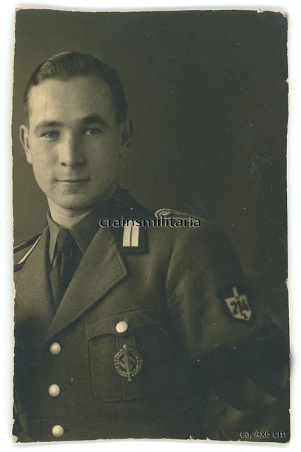 ORIG. FOTO PORTRAIT Arbeitsmann RAD-Abteilung 2/214 Oedt Brüggen EUR 9 ...