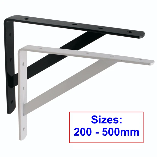 SHELF BRACKET STRONG Beam Industrial Reinforced Stay arm Shelving Heavy ...