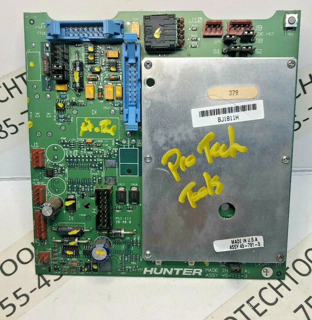 HUNTER ALIGNMENT BOARD DSP300 DSP306 Head PC Transducer 45-711-3 P138 £ ...