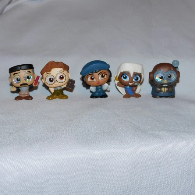 ENSEMBLE COMPLET DE 5 figurines Disney Doorables Atlantis princesse ...