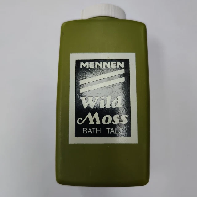 WILD MOSS BATH Talc Mennen Discontinued Prop Talcum Powder £14.99 ...