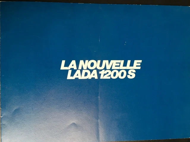 CATALOGUE / BROCHURE LADA 1200 S de 1982 / EUR 1,44 - PicClick FR