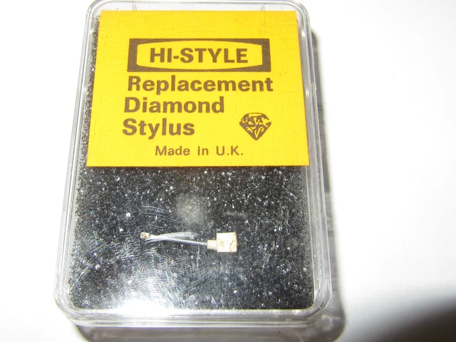 VINTAGE GENUINE HI-STYLE Replacement Diamond Stylus Needle For V.e.b ...