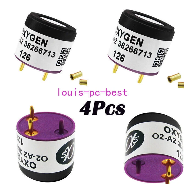 4 PZ O2-A2 02-A2 Sensore di ossigeno compatibile con BW Technologies ...