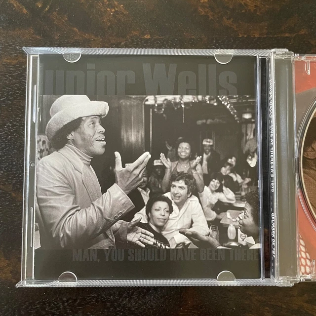 JUNIOR WELLS - Live At Theresa's 1975 Delmark Records – DE 787 CD £12.99 - PicClick UK