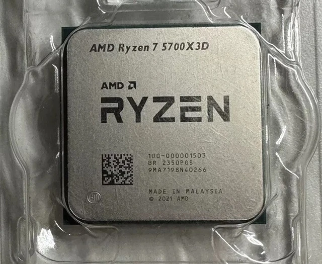 AMD RYZEN 7 5700X3D 8-Core 16-Thread 4.1GHz Socket AM4 CPU $455.40 ...