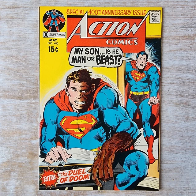 ACTION COMICS 400, couverture emblématique Neal Adams numéro ...