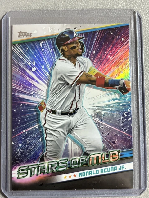 2024 TOPPS SERIES 1 Ronald Acuna Jr. Stars Of MLB SMLB-3 Atlanta Braves ...
