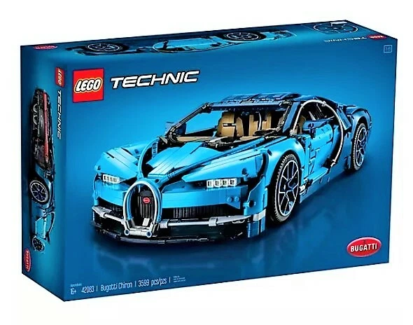 LEGO TECHNIC BUGATTI Chiron 42083 Race Car Building Kit Engineering ...