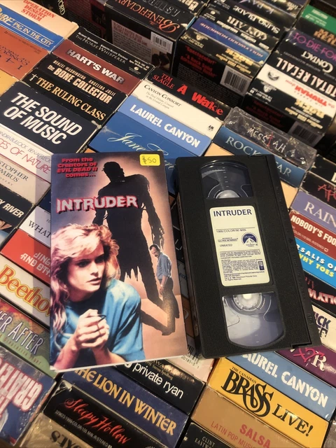 INTRUDER VHS NTSC Rare Horror Vhs Bruce Campbell Raimi - Tested EUR 63 ...