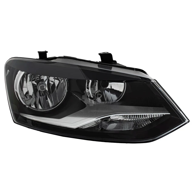 FARI ALOGENI DESTRO per VW POLO (6R_) anno 06.09-H7/H7 con motore ZOV ...