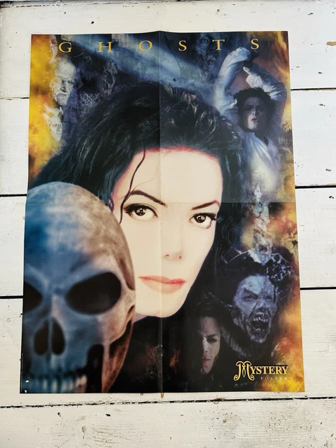 A VINTAGE MICHAEL Jackson A2 Mystery magazine poster £5.00 - PicClick UK