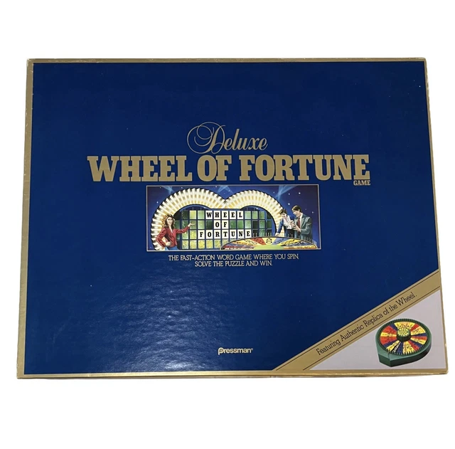 VINTAGE WHEEL OF Fortune Board Game 1985 1st Edition Open Box/Never ...