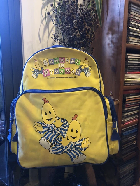 VINTAGE RARE BANANA In Pyjamas Backpack ABC Official 1994 Rare ...