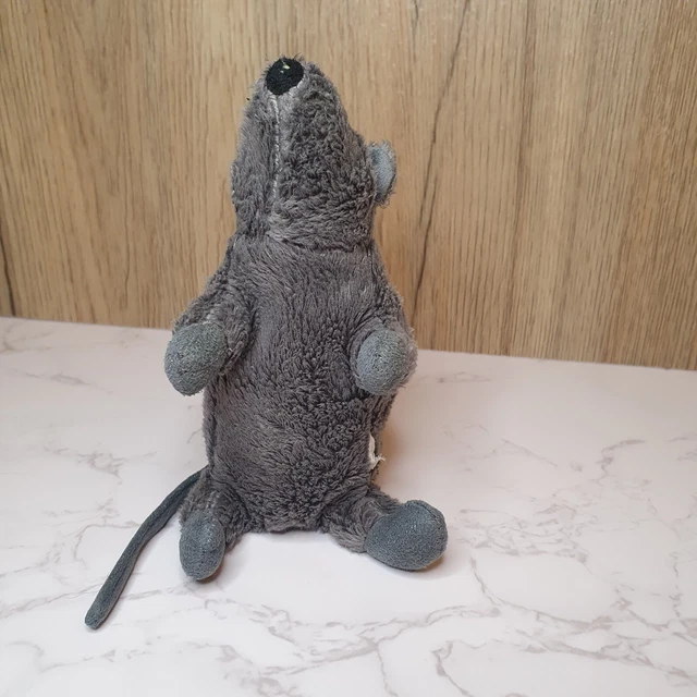 IKEA SMALL GOSIG Mus Mouse Mice Rat White Soft Plush Toy Comforter no ...