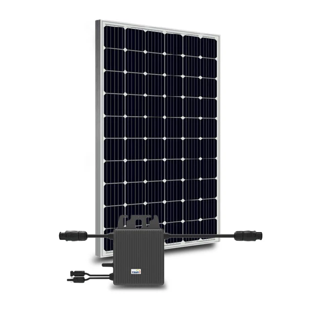 SOLAR SET SOLAR System TSUN Micro Inverter Balcony Power Plant Balcony ...
