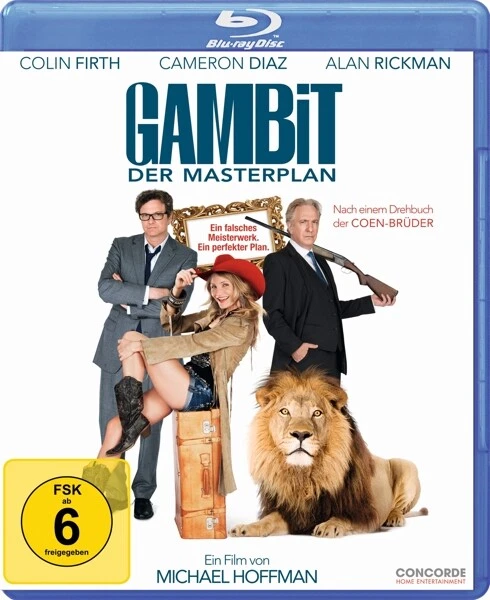 GAMBIT-DER MASTERPLAN BLU-RAY - Colin Firth/Cameron Diaz Neu EUR 15,49 - PicClick DE