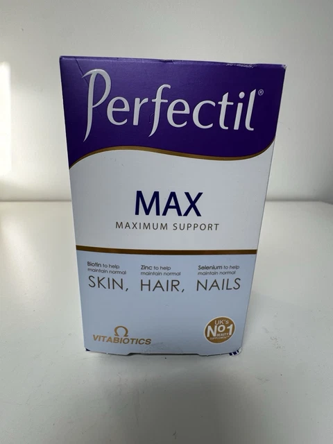 PERFECTIL MAX VITABIOTICS Skin Hair Nail Supplement 84 Tablets/Capsules ...