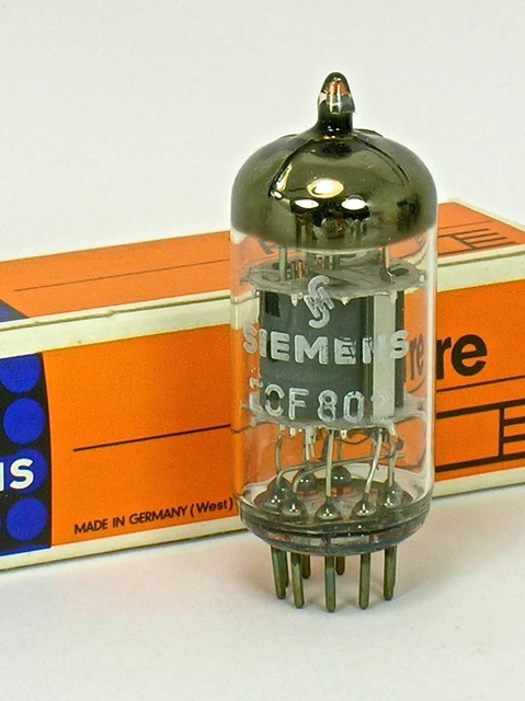 SIEMENS ECF802 6JW8 NOS SIEMENS-HALSKE MUNICH 1960's FIVE-STAR BEST ...