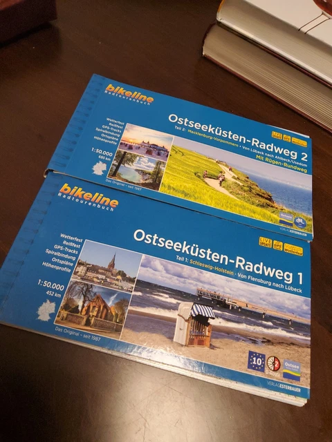 OSTSEEKÜSTEN-RADWEG / OSTSEEKÜSTEN-RADWEG Teil 1 Und 2 Esterbauer ...