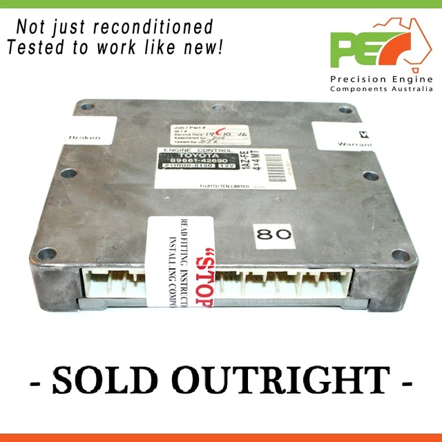 REMAN. OEM ENGINE Control Module ECM For TOYOTA RAV4 IAZFE MANUAL OE ...
