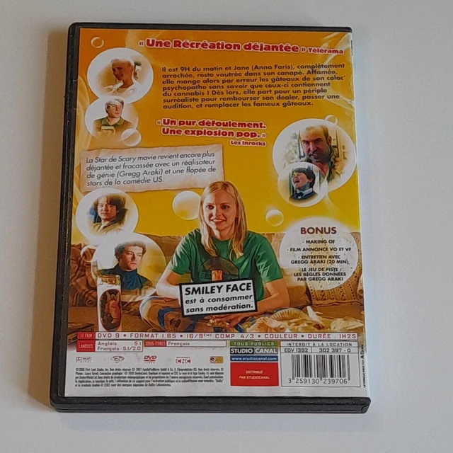 DVD SMILEY FACE Anna FARIS Araki film 2006 avec bonus humour EUR 5,67 ...