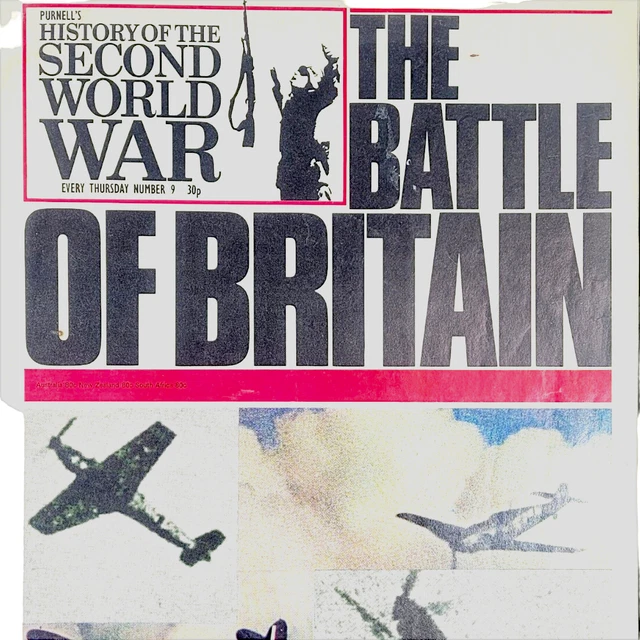 VINTAGE 1974 PURNELLS History Second World War Battle of Britain ...
