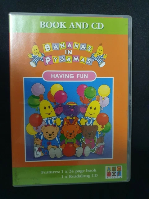 BANANAS IN PYJAMAS - Having Fun Book & CD - ABC KIDS $29.99 - PicClick AU