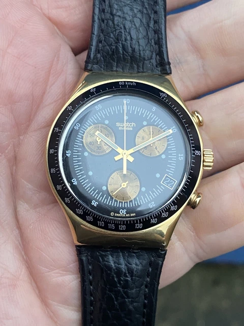 OROLOGIO DA UOMO Swatch Irony James Bond 007 Goldfinger Cronografo YCG401 - LEGGI EUR 92,93 ...