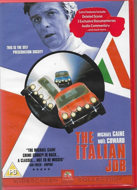 THE ITALIAN JOB DVD POSTED 48 HOURS TRACKED £4.99 - PicClick UK