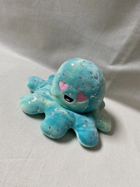 FLIP EMS TEDDY Bear Soft Stuffed Toy Sensory Flip Toy Teal Angry Sad ...