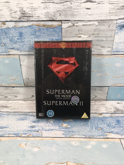SUPERMAN/SUPERMAN 2 (DVD, 2001, 2-Disc Set) BNIB Special Edition £9.99 ...