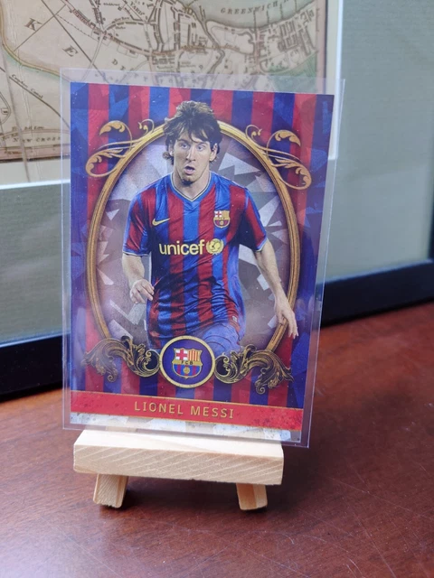 TOPPS BARCELONA TEAM Set 2023 2024 Lionel Messi Icy Parallel £29.99 ...