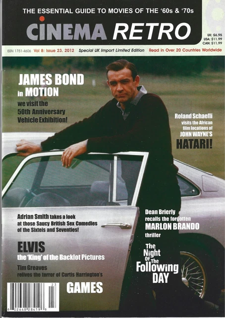 JAMES BOND VEHICLES Elvis Presley HATARI! 1960s Naturist films CINEMA ...