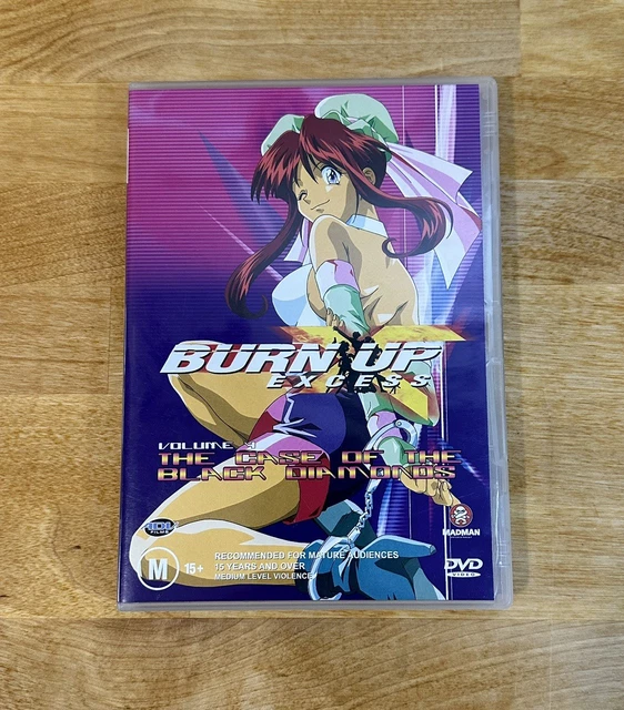 BURN UP EXCESS Vol 4: The Case of the Black Diamonds Anime DVD Madman ...