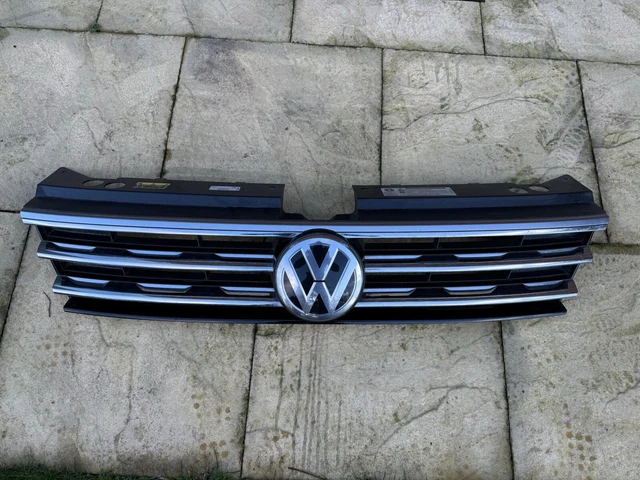VW VOLKSWAGEN TIGUAN Mk2 Front Bumper Main Grille 2016-2020 Genuine ...