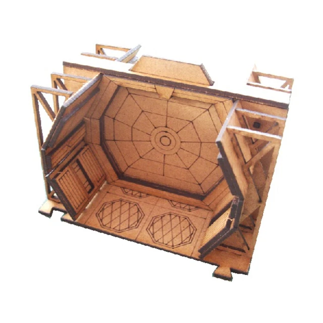 BLOTZ MDF TERRAIN 28mm Starship Corridor Airlock/Blast Door NM $9.99 ...