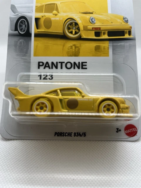 HOT WHEELS 2026 Silver Series Pantone Yellow #123 Porsche 934/5 W ...